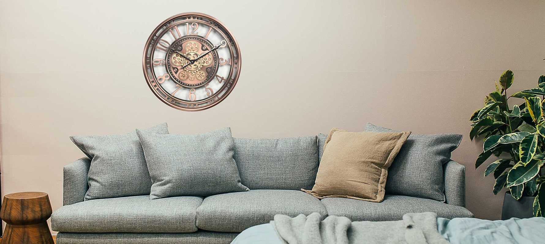 GEAR WALL CLOCK